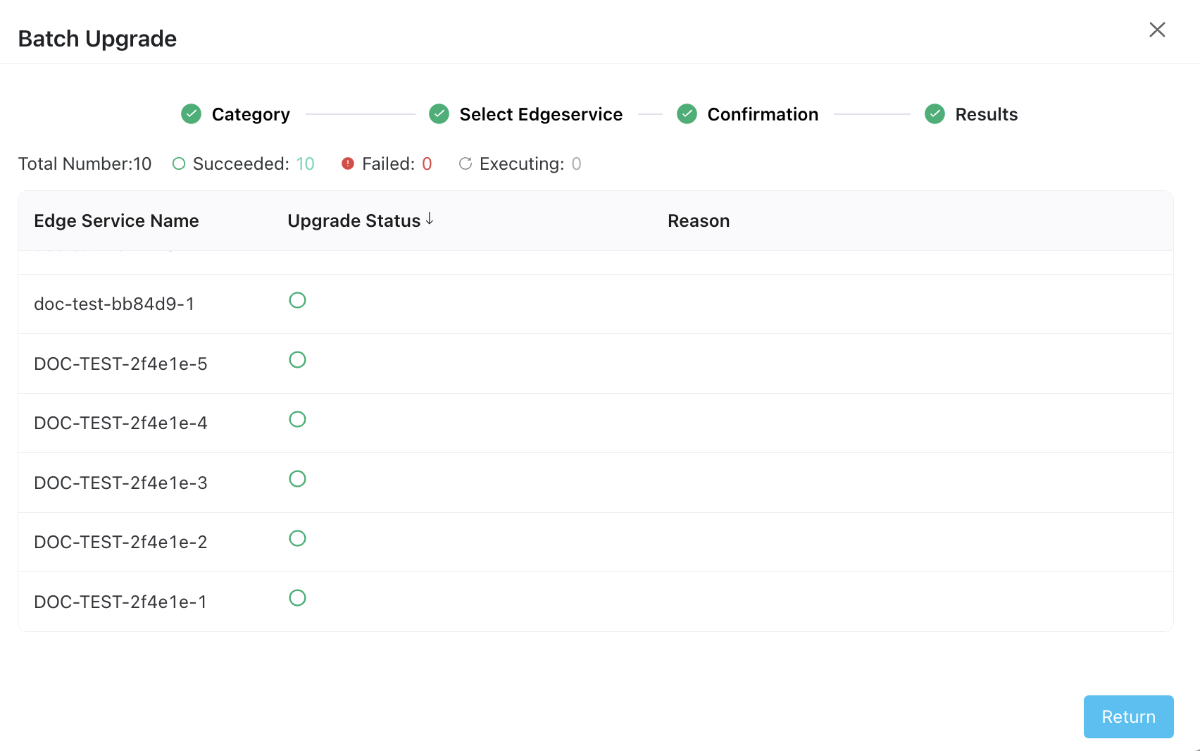 Upgrade Edge Services | EMQX ECP Documentation