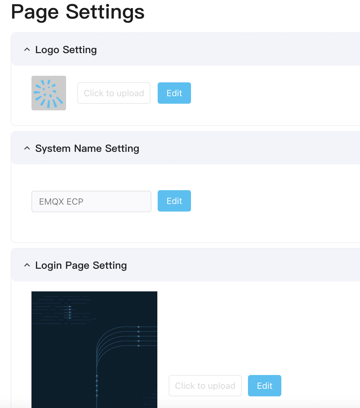 Customize Login Page | EMQX ECP Documentation