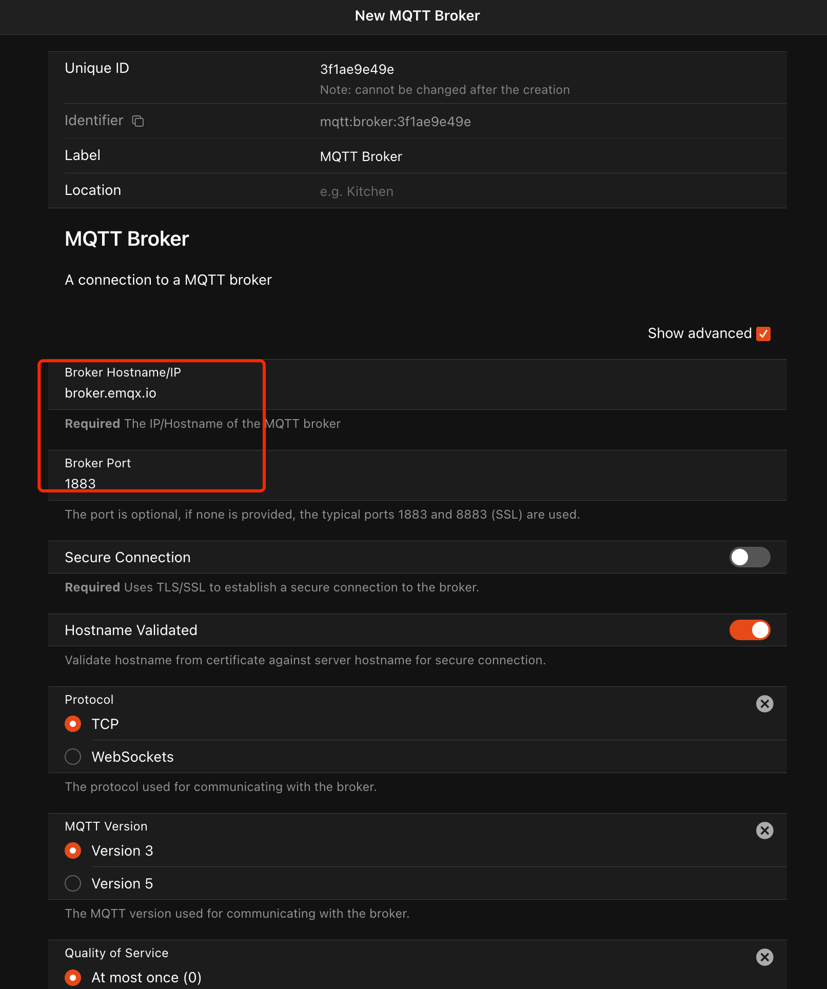Connect with OpenHAB | EMQX Cloud Documentation